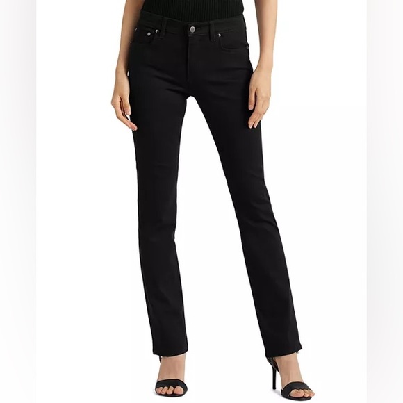 Lauren Ralph Lauren | Pants & Jumpsuits | Lauren Ralph Lauren Black Straight Jeans | Poshmark